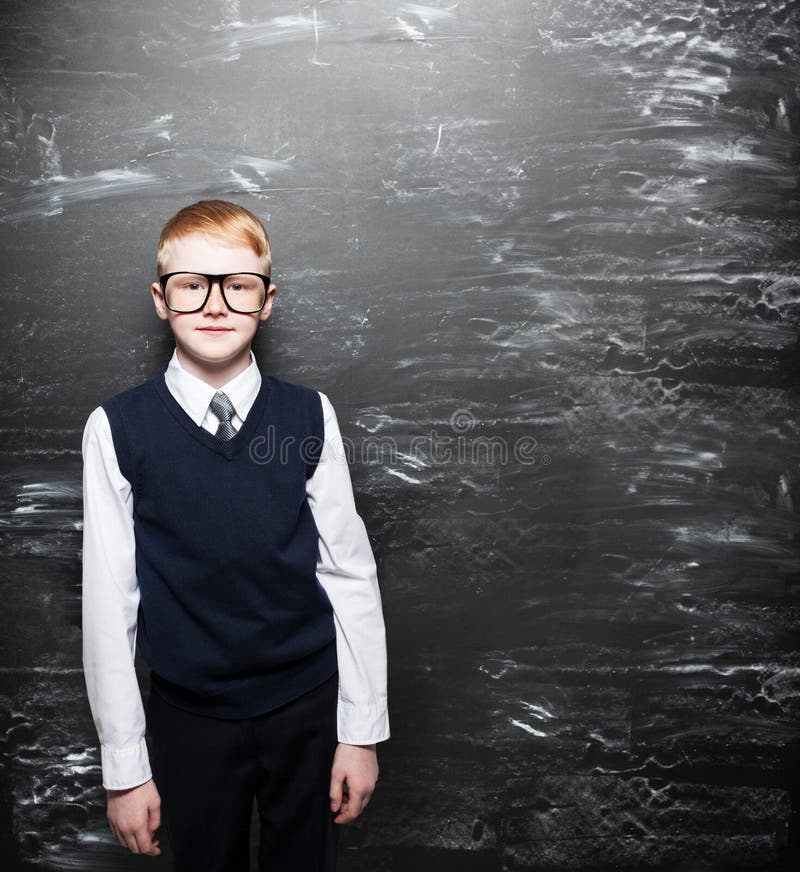 Schoolboy stock image. Image of board, caucasian, intelligence - 94944393