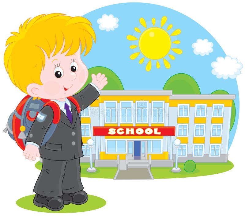 Schoolboy stock illustration. Illustration of september - 38947145