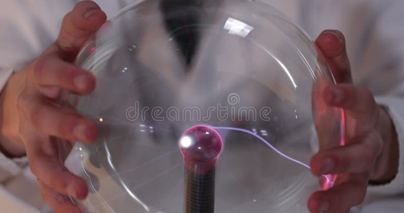 Schoolboy Experimenting in Physics Class. Young Student Doing Physics ...