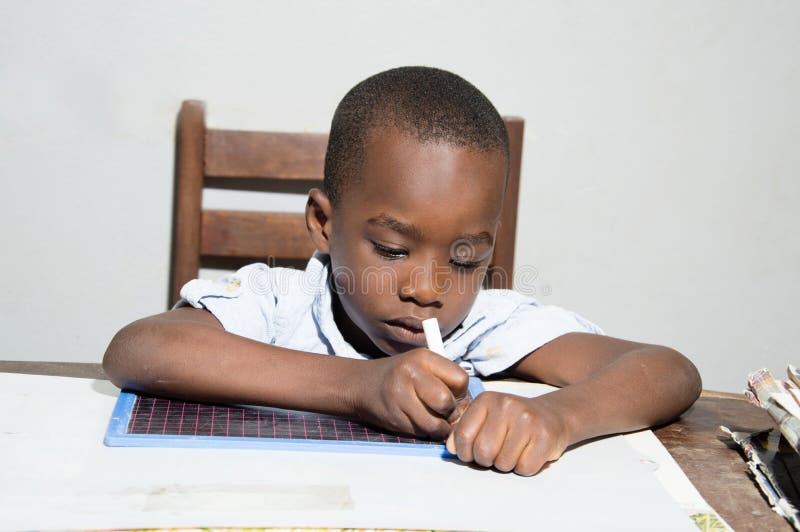 Children Writing Slate