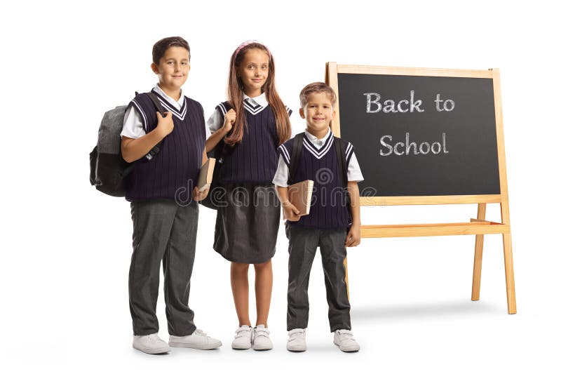 School Uniforms, Various Designs and Options Stock Image - Image of ...