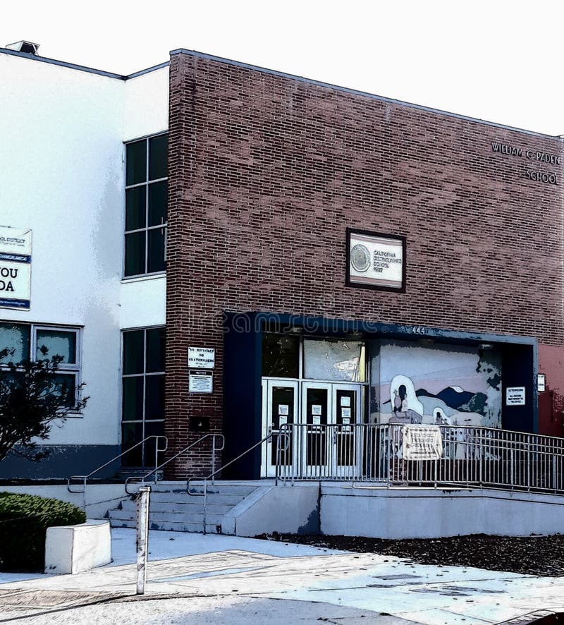 Schools Paden Elementary California Bayarea Editorial Stock Image ...