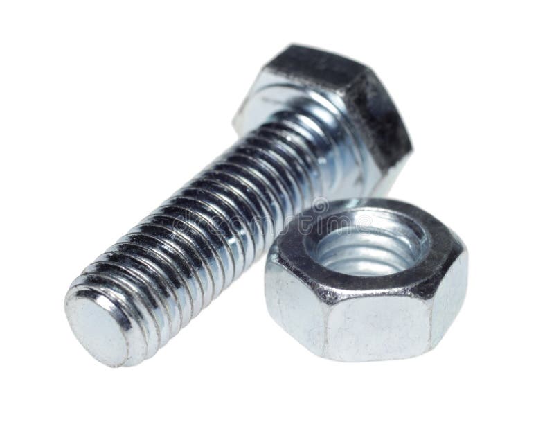 Schraube und Mutter stockbild. Bild von mutter, schraube - 18290395