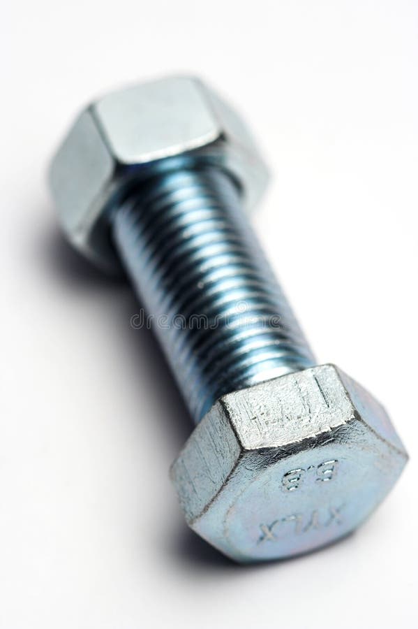 Mutter und Schraube stockbild. Bild von industriell, schraube - 8623675