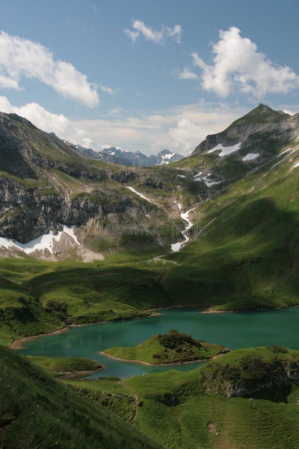 Schrecksee - Bavaria - Germany Stock Photo - Image of isle, hiking ...