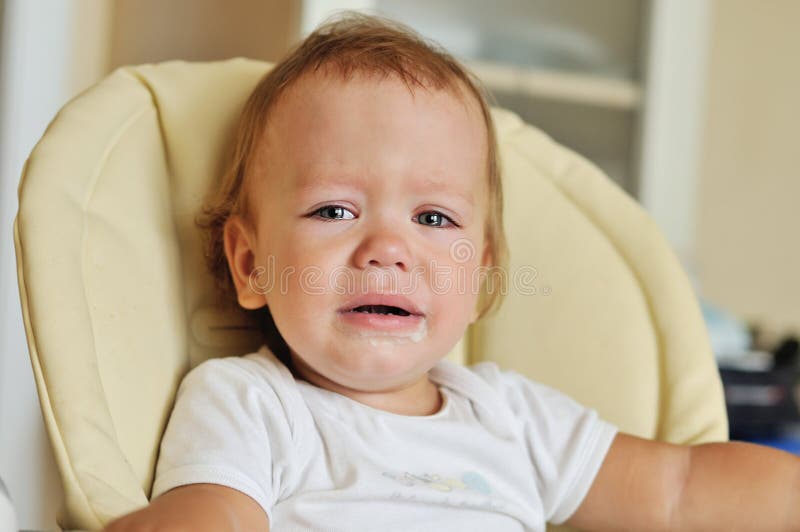 Boze baby stock foto. Image of leuk, familie, begin, kleding - 31050066