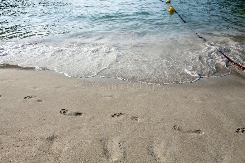 Schritte Im Sand - Retro- Foto Stockfoto - Bild von pfad, tourismus ...