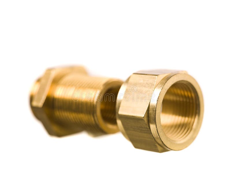 Schroef en bout stock afbeelding. Image of hoog, industrie - 12852457