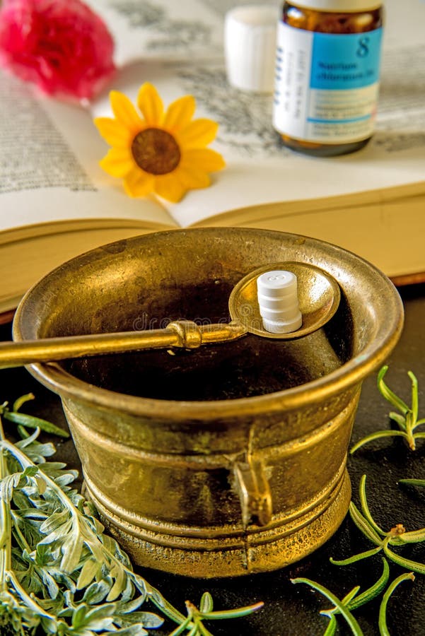 Schuessler salt No. 8 stock photo. Image of eight, globuli - 31570322