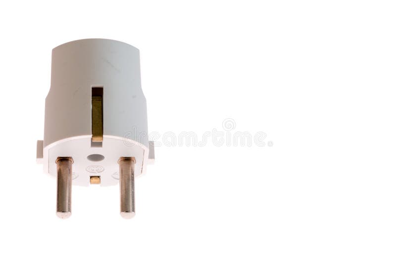 Schuko plug stock image. Image of italian, connection - 48538065