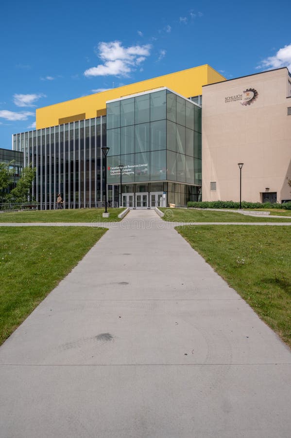 Schulich School of Engineering Building on UofC Campus Editorial Stock ...