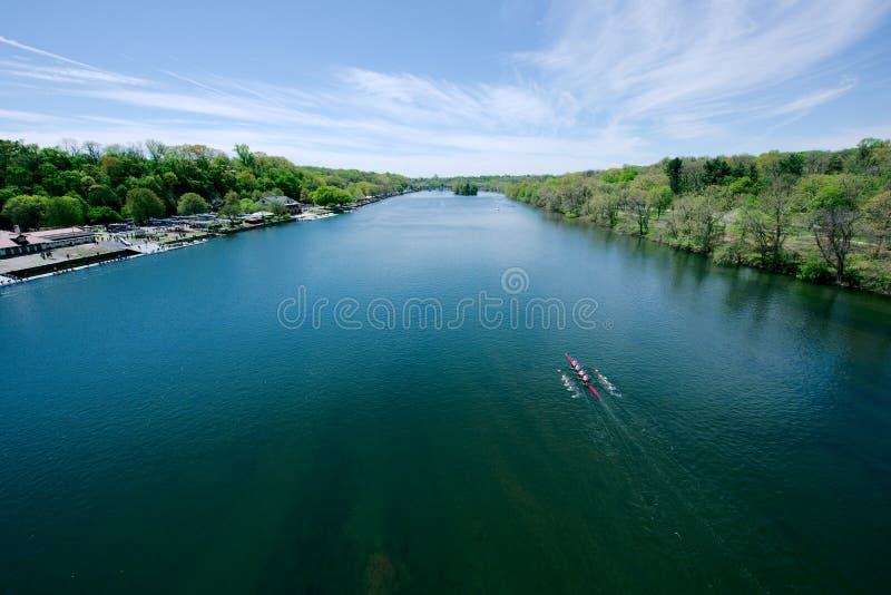 Boathouse Row, Fairmount Park, Philadelphia Stock Photo - Image of ...