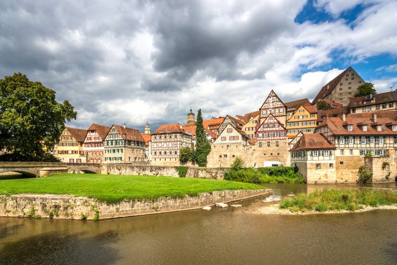 Schwaebisch Hall stock image. Image of schwaebisch, timbered - 67114811