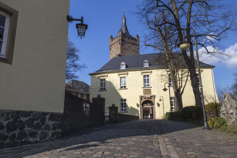 The Schwanenburg Castle in Cleves, Germany Stock Image - Image of ...