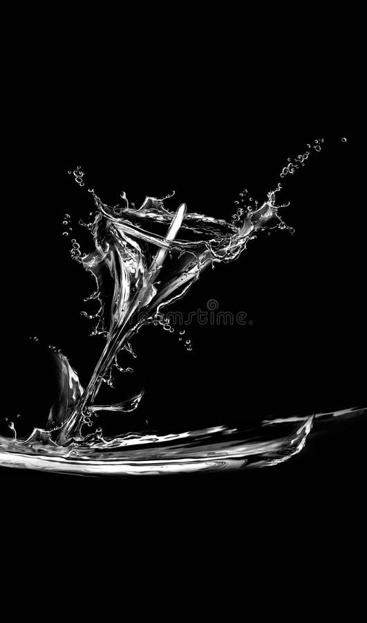 Schwarzes Wasser-Pferd stockfoto. Bild von tätigkeit - 10726212