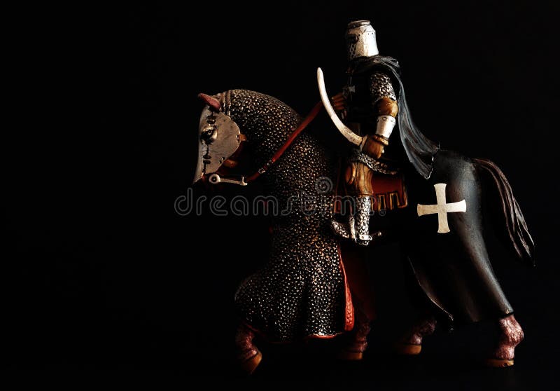 Schwarzer Ritter stockbild. Bild von krieger, schwarzes - 21820627