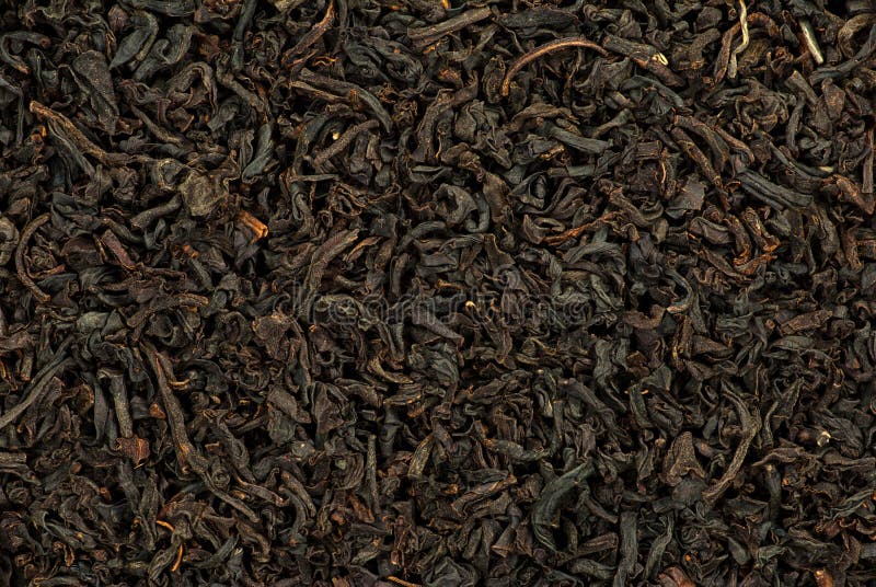 Schwarzer Tee Des Losen Jasmins Stockbild - Bild von schwarzes, blätter ...