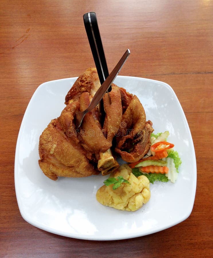 Schweine Haxe, German Pork Hocks Stock Image - Image of yummy ...