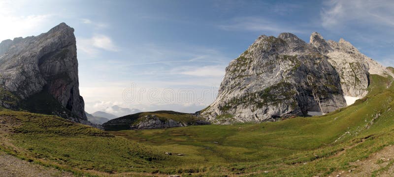 The Schweizer Tor stock image. Image of northern, peak - 28306593