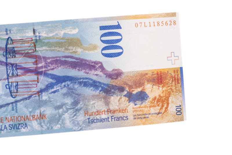 Schweizisk Franc Valuta Av Schweiz Arkivfoto - Bild av intäkt, schweiz ...