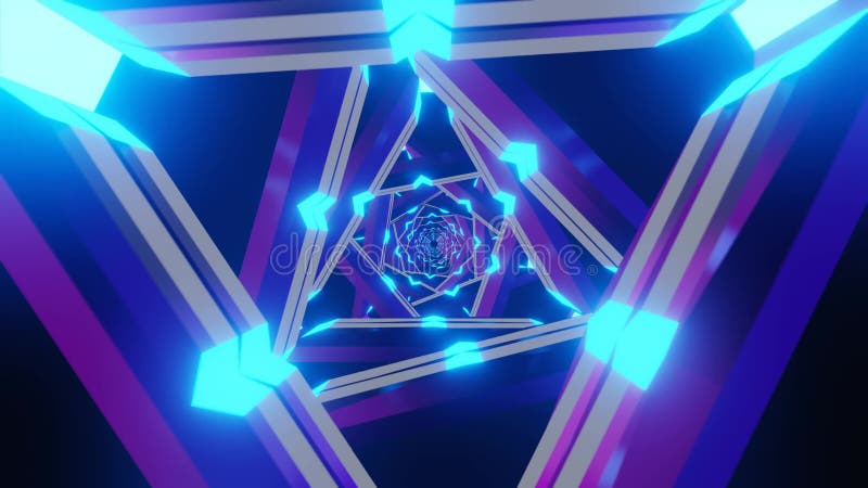 Sci Fi Abstract Advanced Technology Portal 3d Rendering Stock Video ...