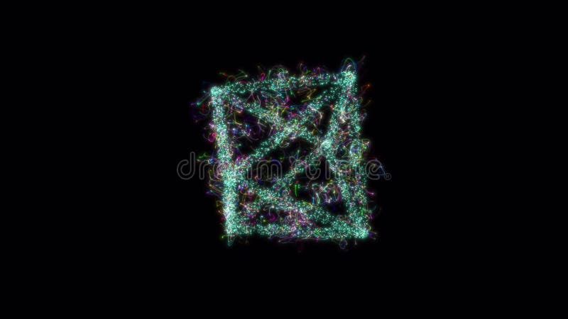 Sci-fi Abstract Object Animation. Geometric Object Animation. Loop Animation. Transparent ...
