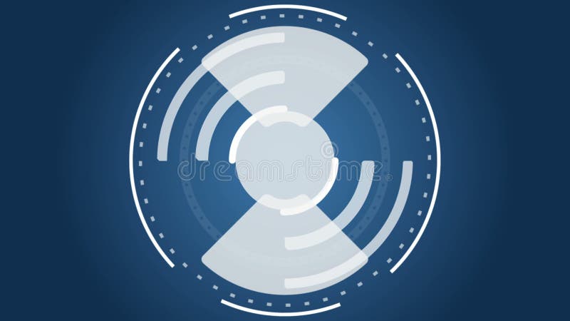 Sci-fi Animated Interface. Motion Graphic. Shape Animation. 4k Stock ...