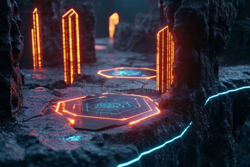 A Sci-fi Archaeological Dig Site Where Ancient Alien Relics are ...