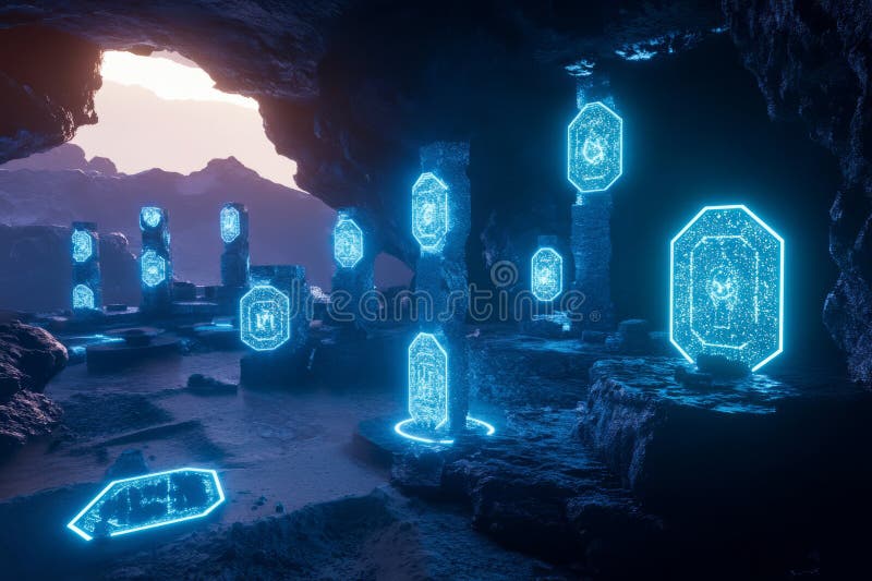 A Sci-fi Archaeological Dig Site Where Ancient Alien Relics are ...