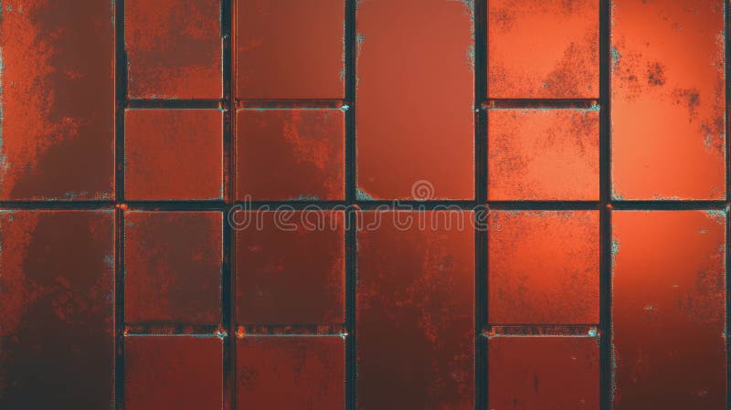 Sci-fi Archaic Crate Texture with Rusty Tiled Design for Backgrounds ...