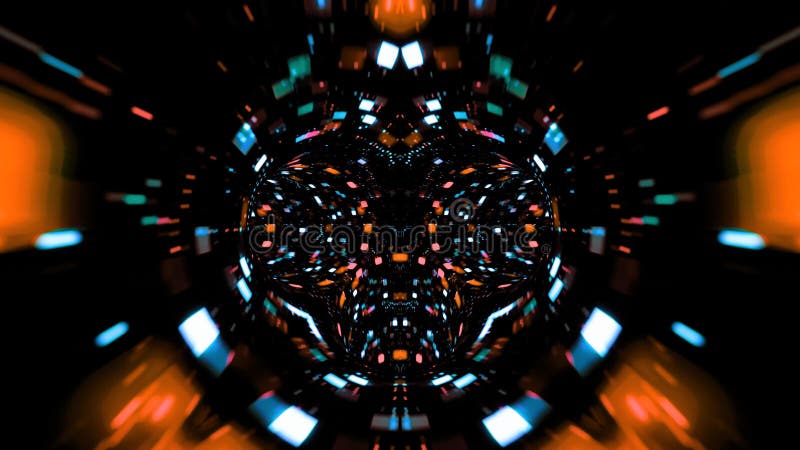 Sci-fi Background Video Loop Motion Graphic. Stock Video - Video of ...