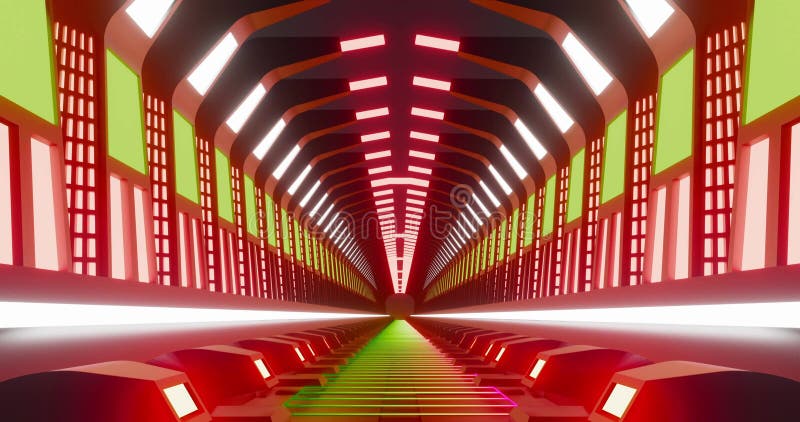 Sci-fi Background Video Loop Motion Graphic. Stock Footage - Video of ...