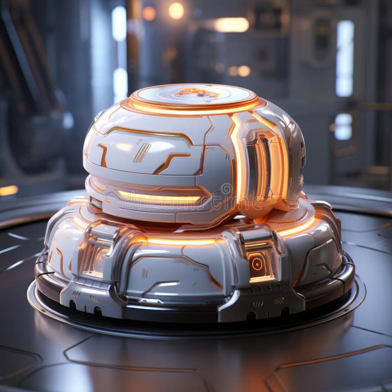 Sci-fi cake stock illustration. Illustration of chocolate - 283239821