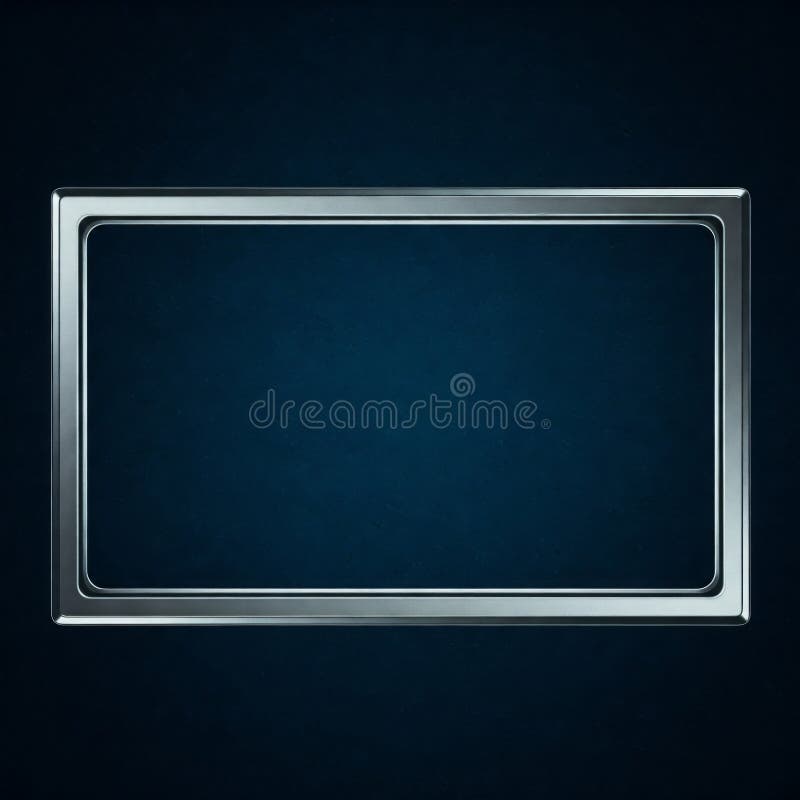Sci-Fi Control Panel Frame stock illustration. Illustration of border ...