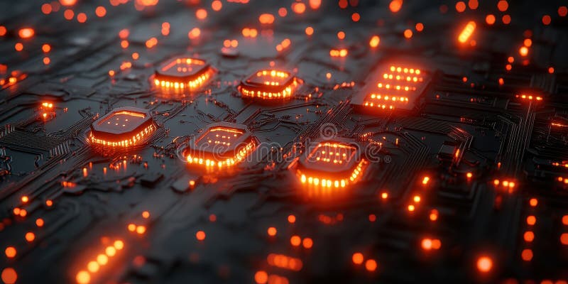 Sci-fi Cyber-inspired Flat, Matte Texture in Closeup, Featuring Sleek ...