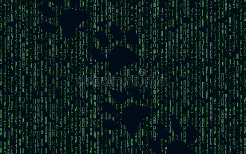 Sci-fi. Cyberpunk stock vector. Illustration of programmer - 240847349