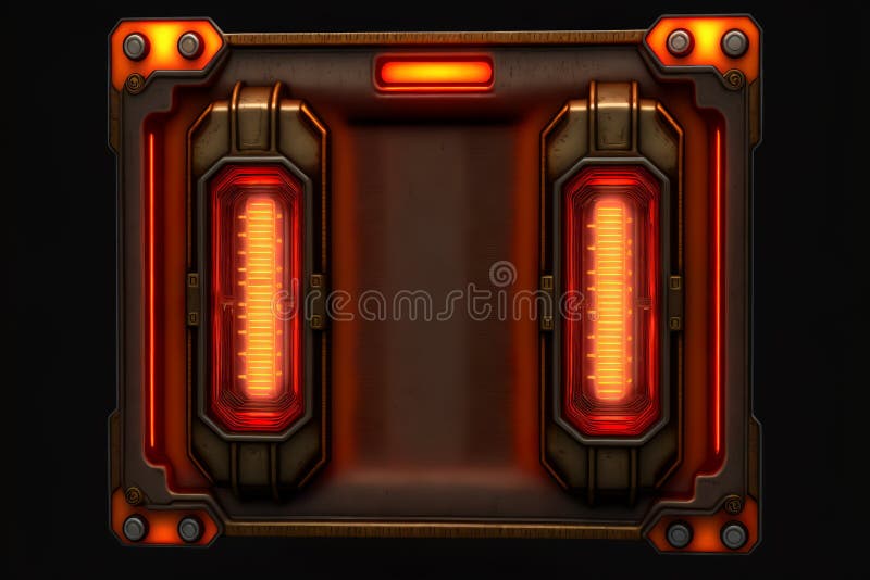 Sci-fi Deep Sea Aquatic Technology Energy Interface Mechanical Device ...