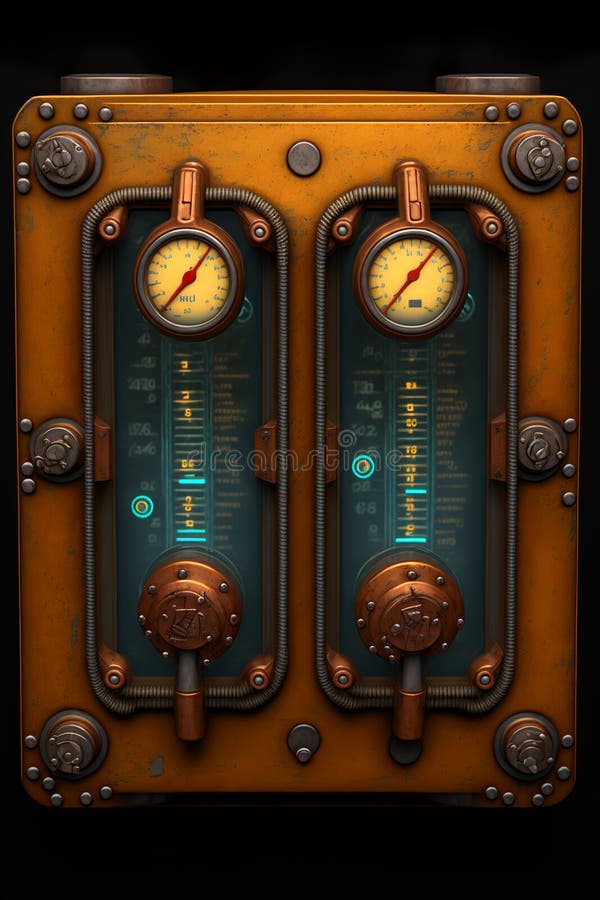 Sci-fi Deep Sea Aquatic Technology Energy Interface Mechanical Device ...