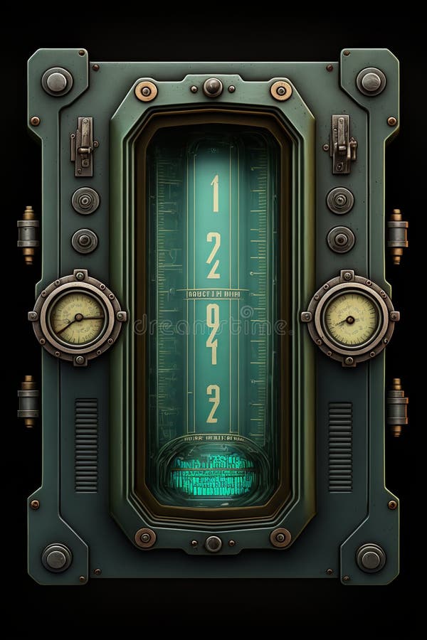 Sci-fi Deep Sea Aquatic Technology Energy Interface Mechanical Device ...