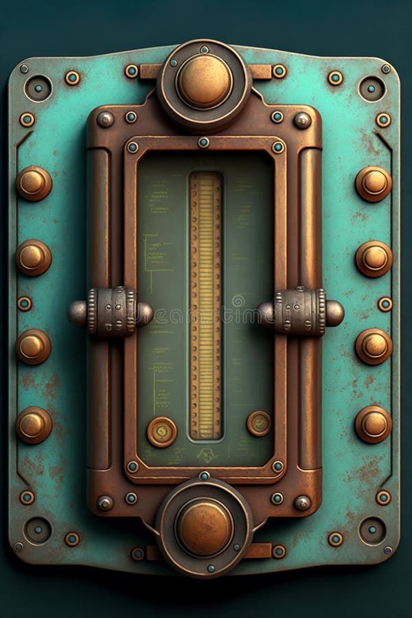 Sci-fi Deep Sea Aquatic Technology Energy Interface Mechanical Device ...