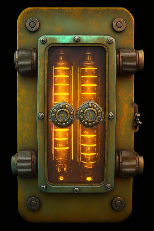 Sci-fi Deep Sea Aquatic Technology Energy Interface Mechanical Device ...