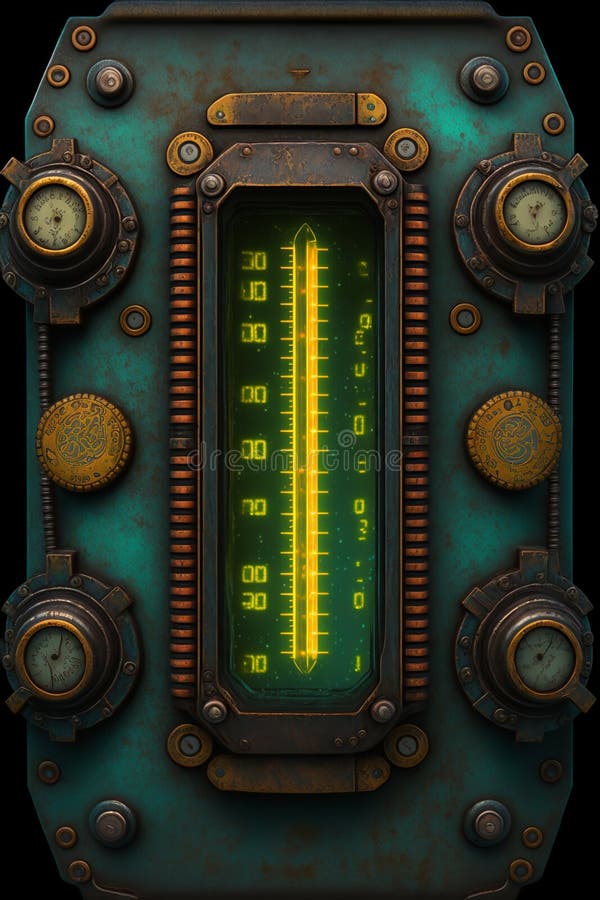 Sci-fi Deep Sea Aquatic Technology Energy Interface Mechanical Device ...