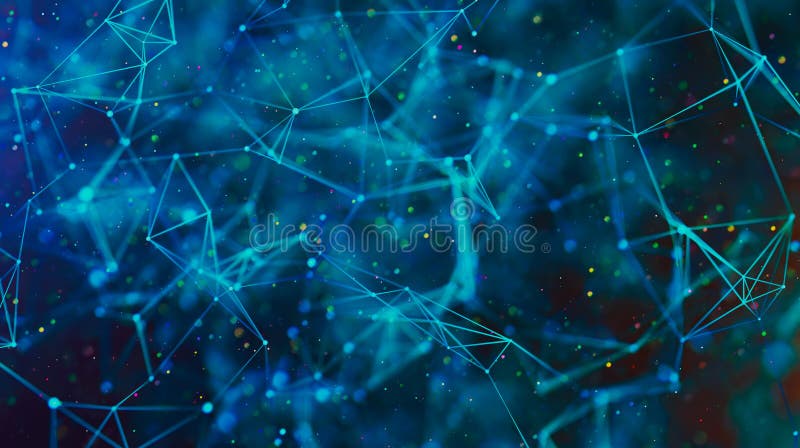 Sci-fi Digital Technology with Line Connect Network and Data Graphic Background. Stock ...