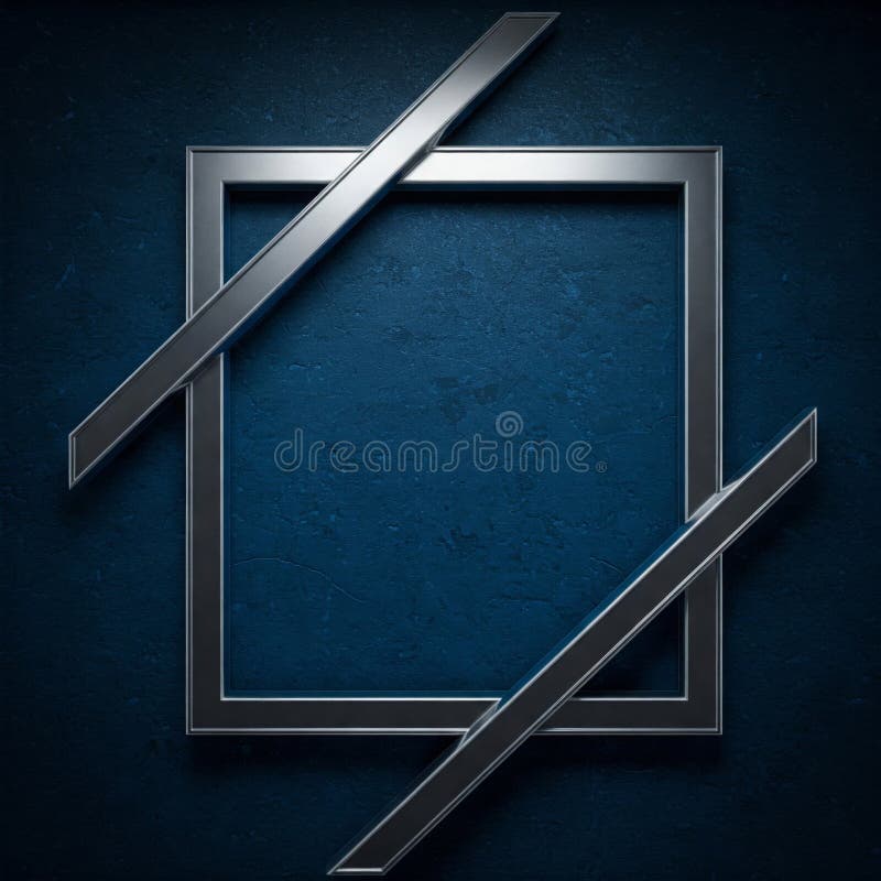 Sci-Fi Doorway Metal Frame stock illustration. Illustration of frame ...