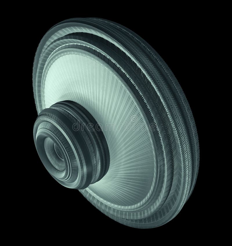 Sci-Fi Element for Spaceship, Futuristic Concept Stock Illustration ...