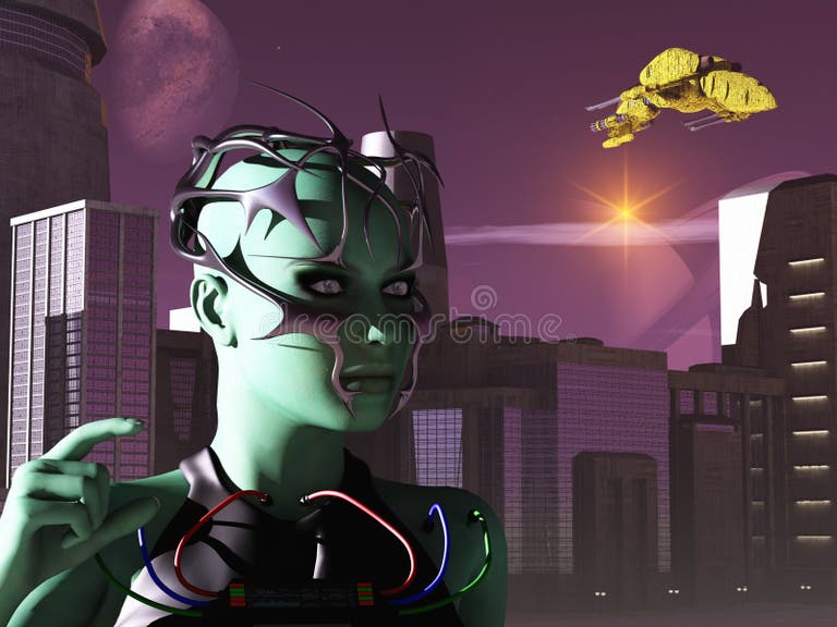 Green Alien Woman Stock Illustrations – 555 Green Alien Woman Stock ...