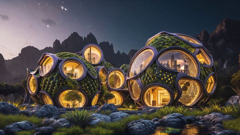 The Hive - Generative AI Illustration Stock Illustration - Illustration ...