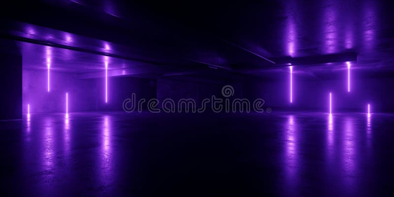 Sci Fi Futuristic Cyber Retro Gaming Showcase Product Garage Grunge