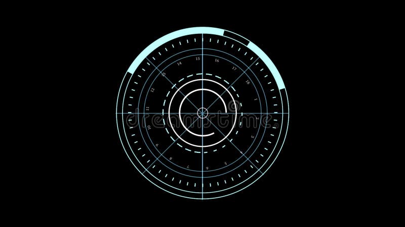 Futuristic HUD Lock stock footage. Video of fighting - 130659620