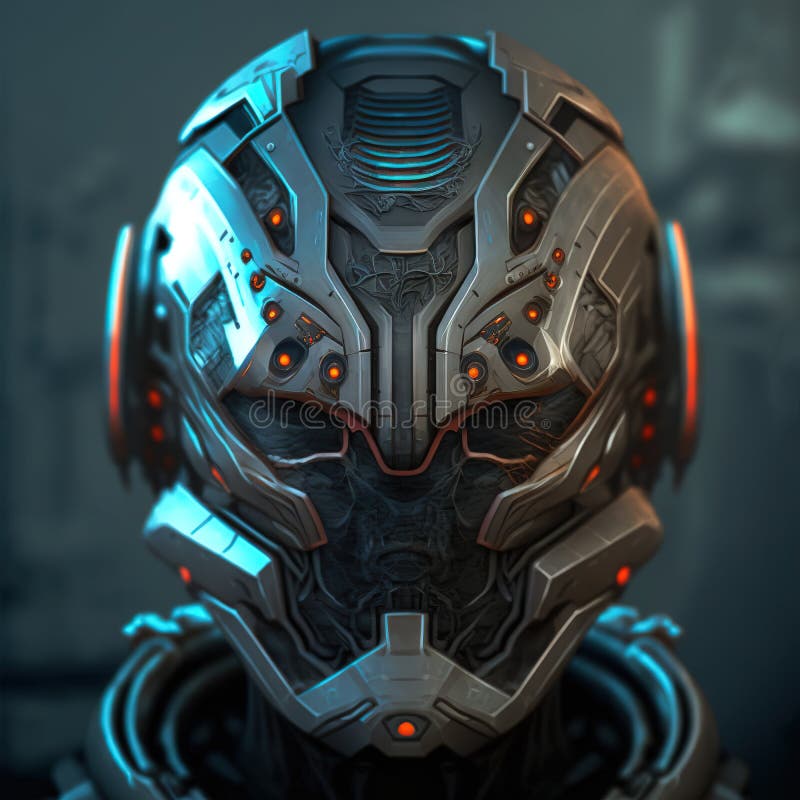 Cool Future Armor Helmets